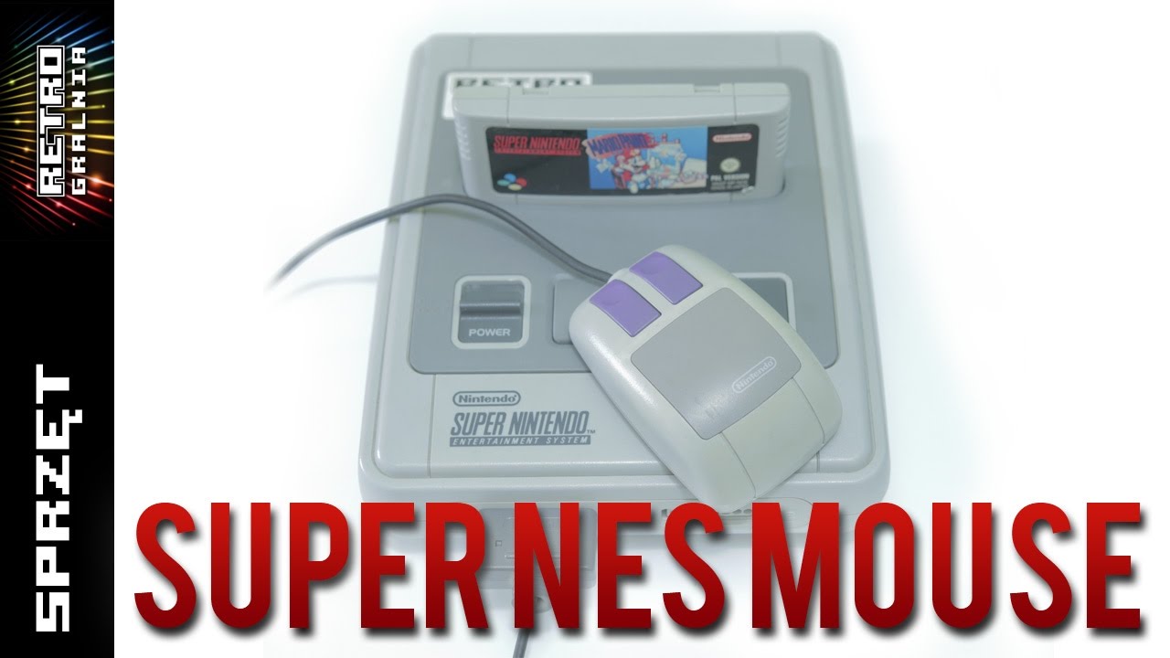 📕 Super NES Mouse – Mysz do konsoli SNES/Super Famicom (RG#226 ...