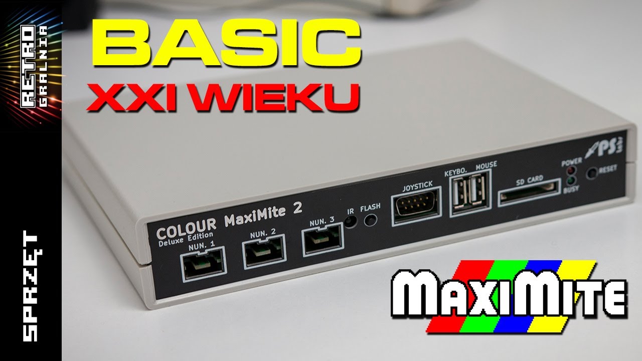 💾 Colour MaxiMite 2 Deluxe Edition – W sercu 8-bitowy komputer ARM (RG ...