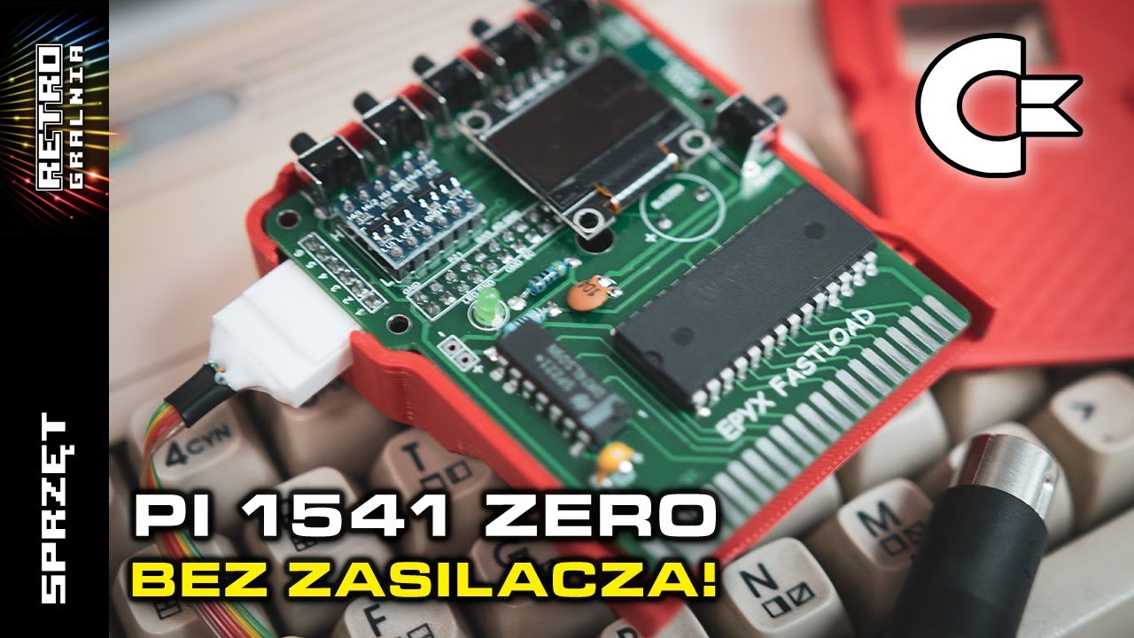 ⚙️ Pi1541 Zero Epyx Fastload Combo Kartridż | Muzeum Gry i Komputery ...