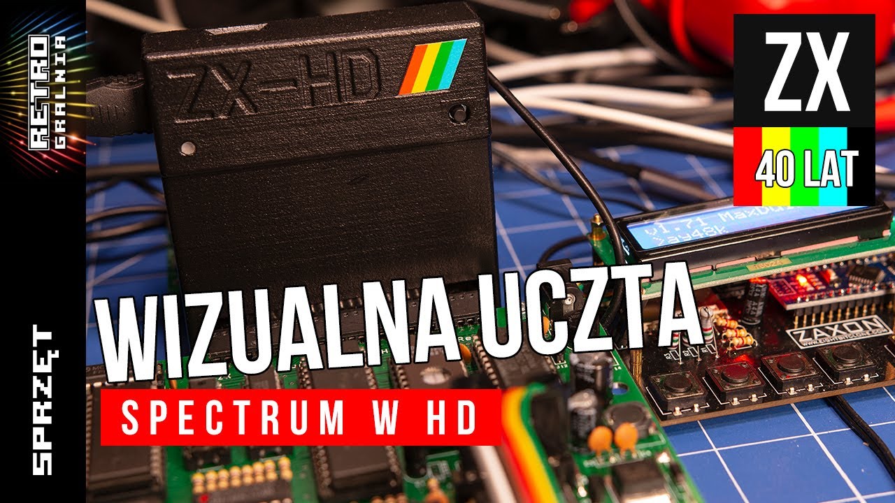 📺 ZX-HD: Podłączanie ZX Spectrum do telewizorów HD / 4K | Muzeum Gry i ...