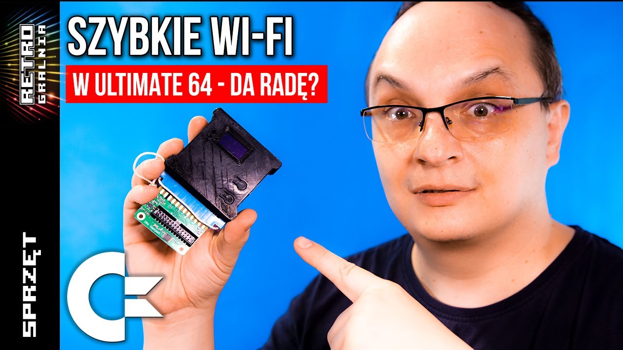 📡 WiFi w Ultimate 64 w końcu zadziała? Sieć w Commodore 64 | Muzeum Gry i Komputery Minionej Ery
