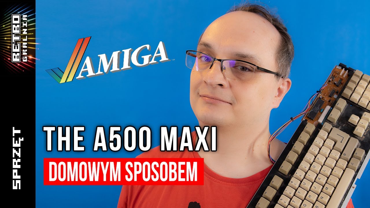 ⚙️ Zróbmy TheA500 Maxi – Jak działa klawiatura Amigi 500? | Muzeum Gry ...