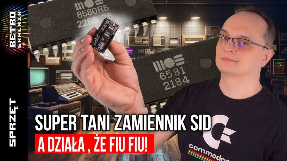 Co taniego za zepsutego SID 6581? SIDKick pico! | Muzeum Gry i Komputery Minionej Ery