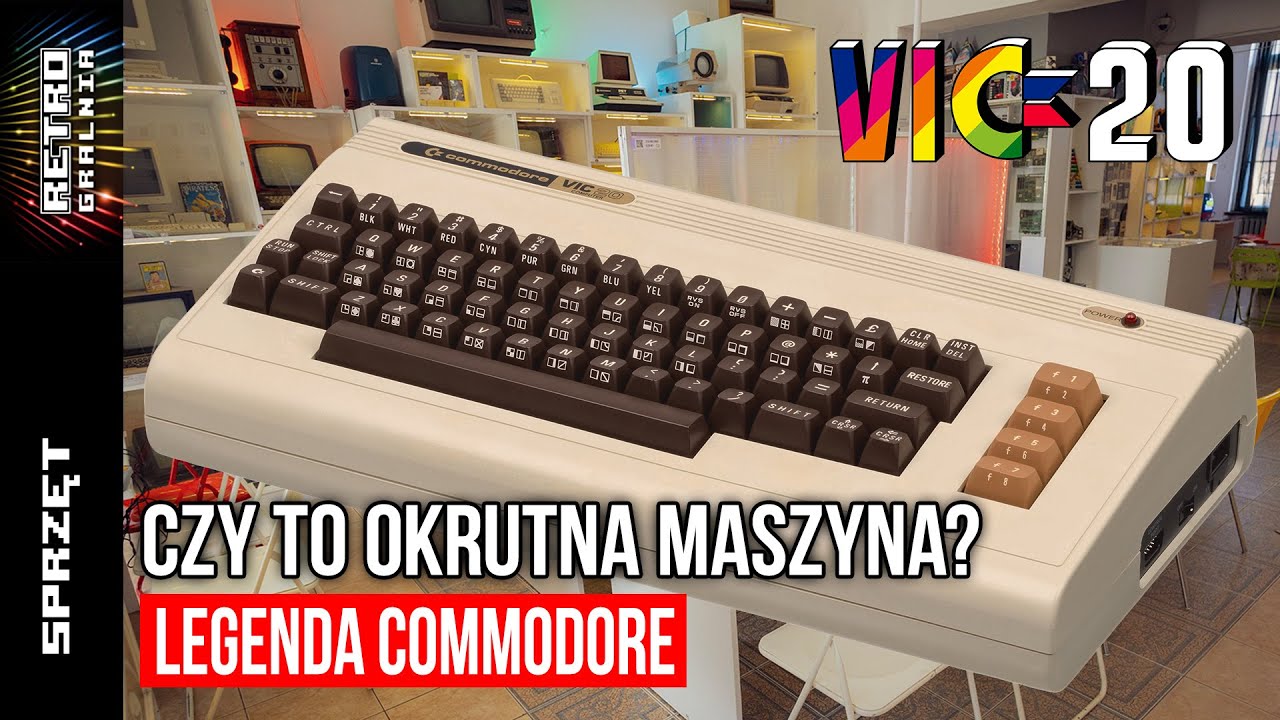 🕹️ Czy Commodore VIC-20 to faktycznie „brzydkie kaczątko”? Testujemy ...